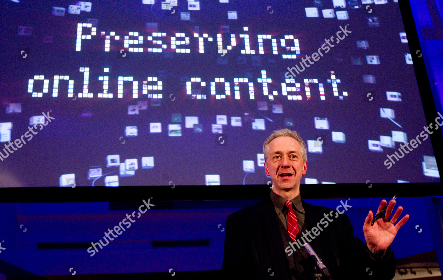 Roly Keating Chief Executive British Library Editorial Stock Photo ...