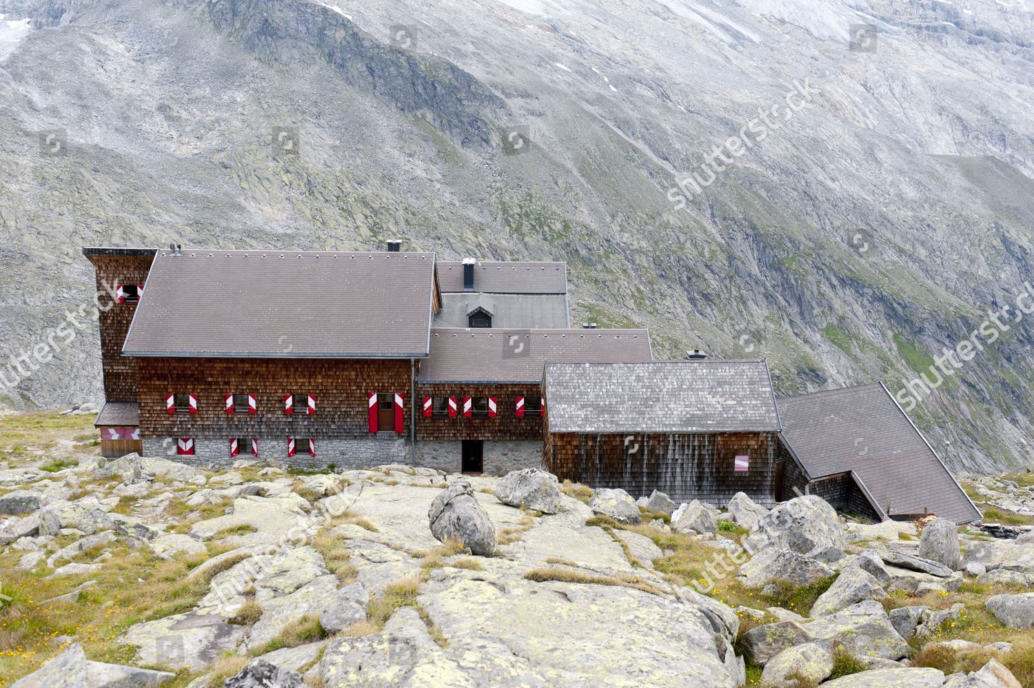 Austrian Alpine Club Oeav View Above Editorial Stock Photo - Stock ...