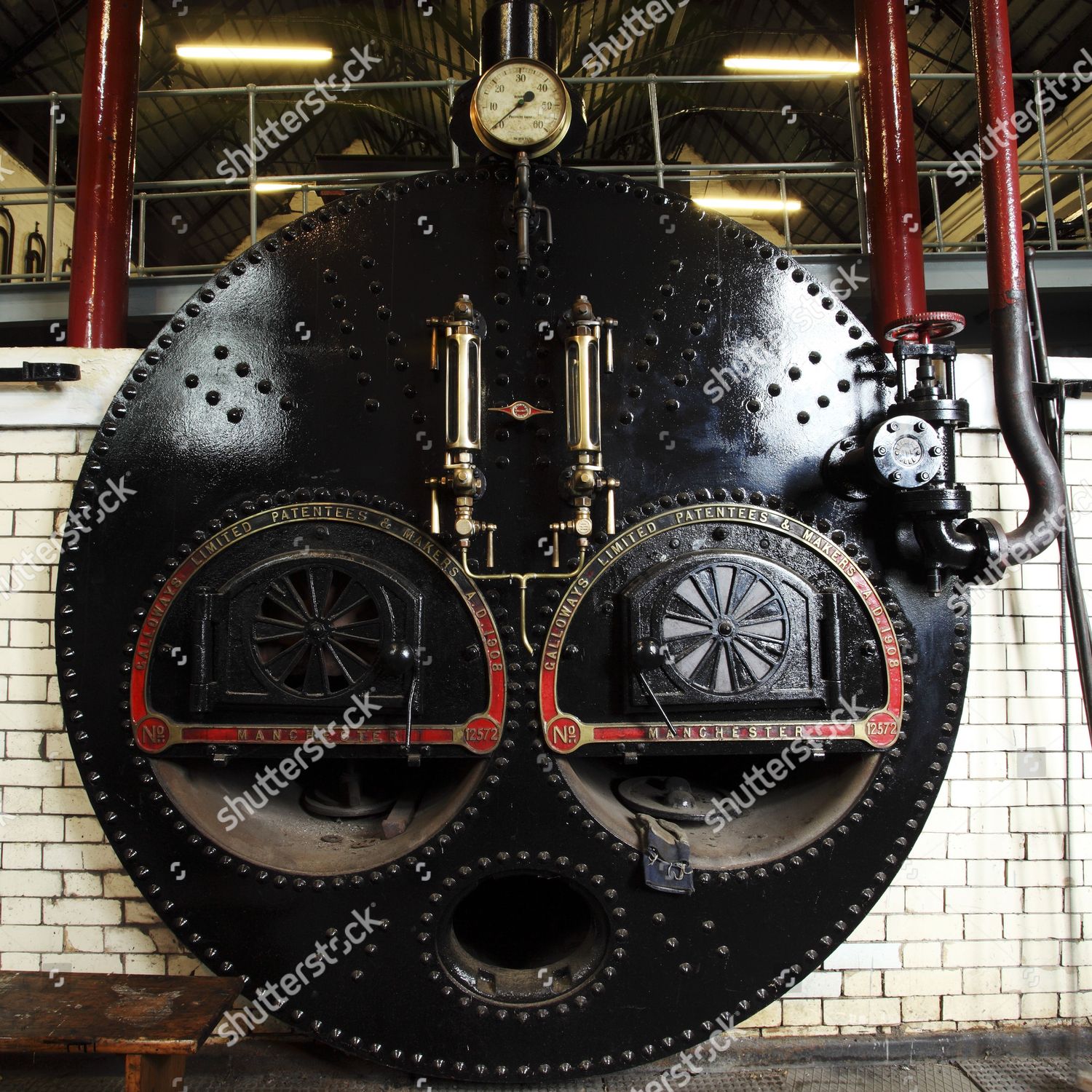 Ryhope Engines Museum Sunderland Britain Housed Editorial Stock Photo ...