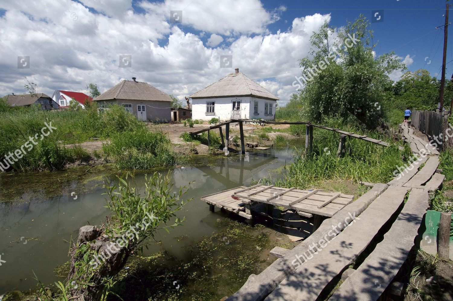 Canal Vilkovo Vylkove Known Ukrainian Venice Editorial Stock Photo ...