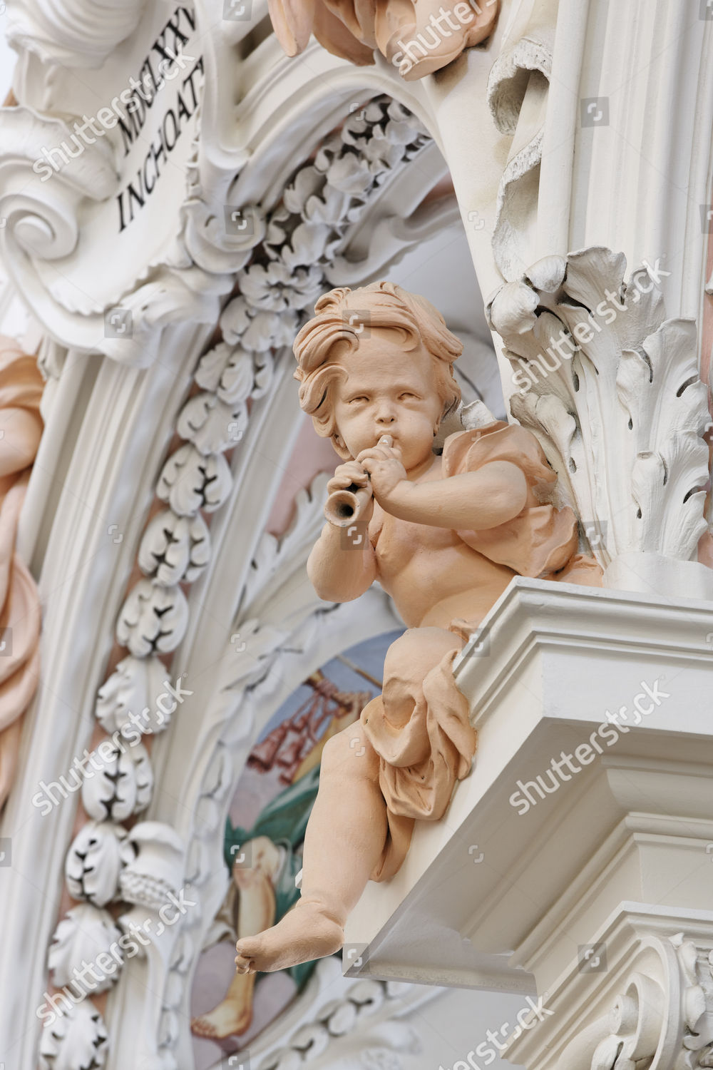 Putto Former Abbey Church Garsten Abbey Editorial Stock Photo - Stock ...