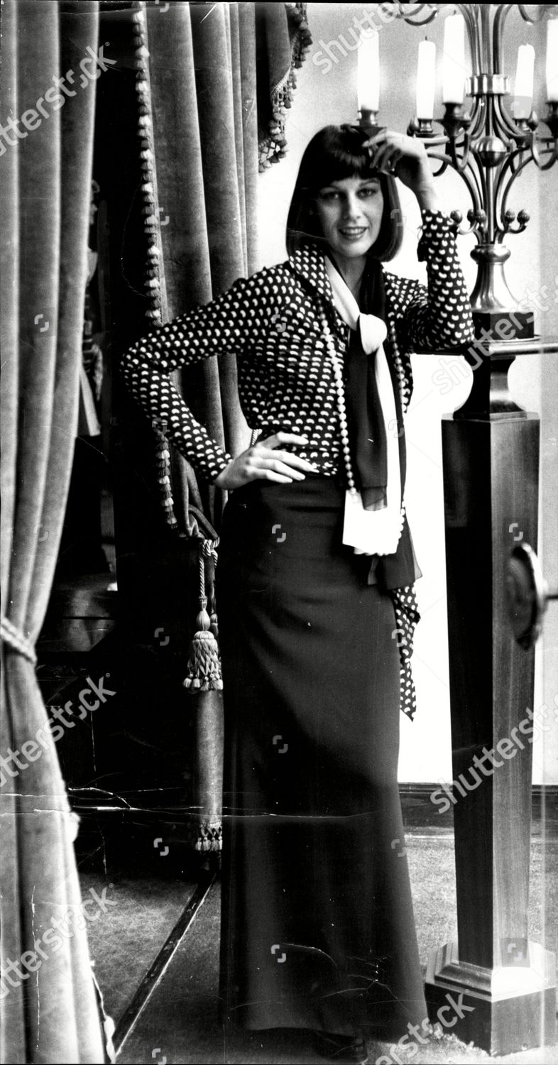 Fashion Women 1973 Model Lindi Collett Editorial Stock Photo - Stock ...