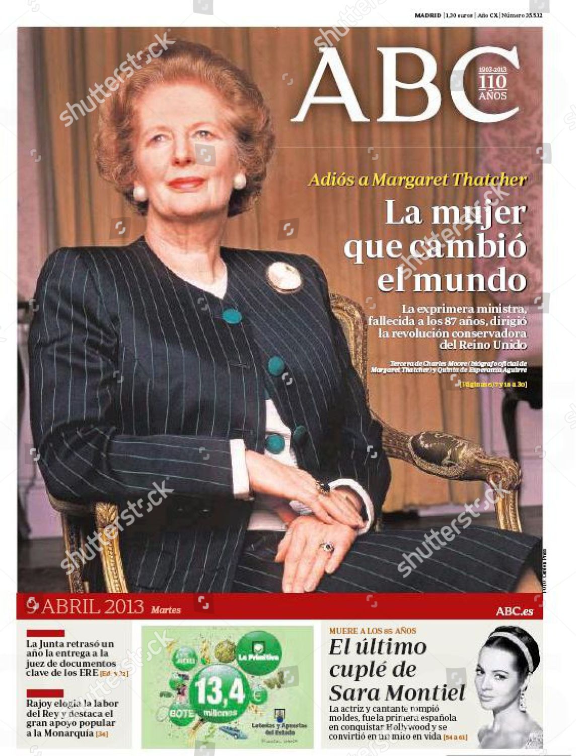 Abc Front Page Editorial Stock Photo - Stock Image | Shutterstock