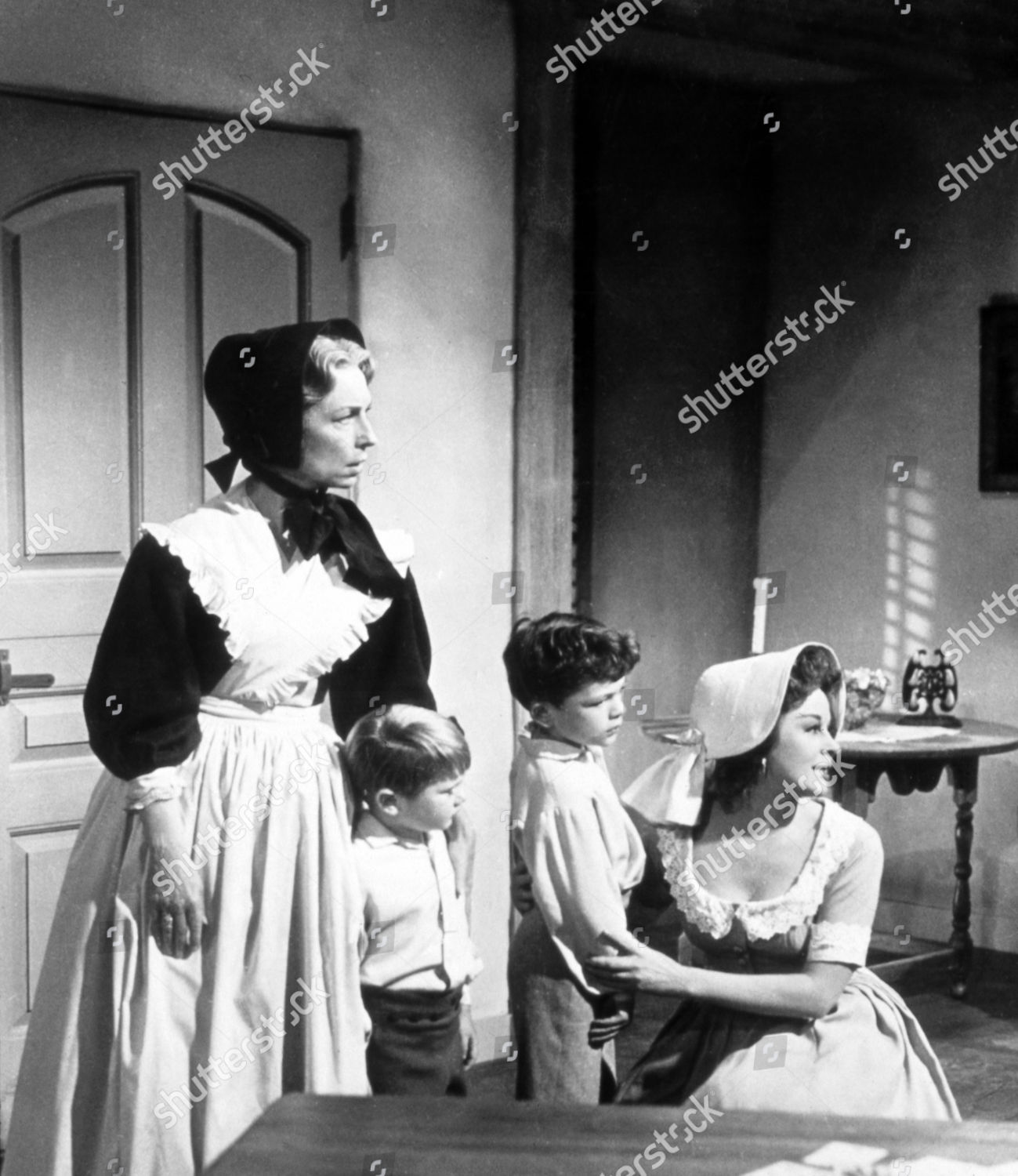 Untamed 1955 Agnes Moorehead Susan Heyward Editorial Stock Photo ...