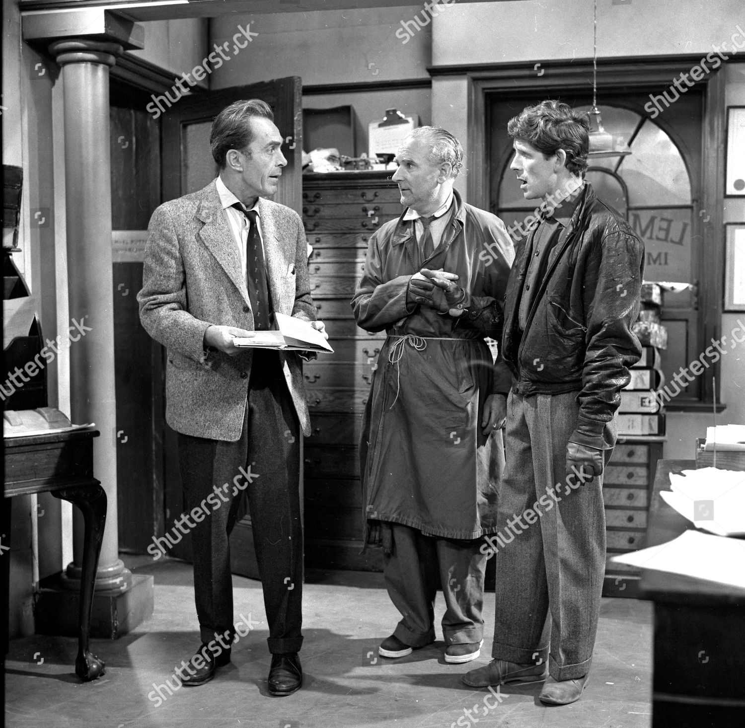 John Bailey Harry Shacklock Robert Desmond Editorial Stock Photo ...