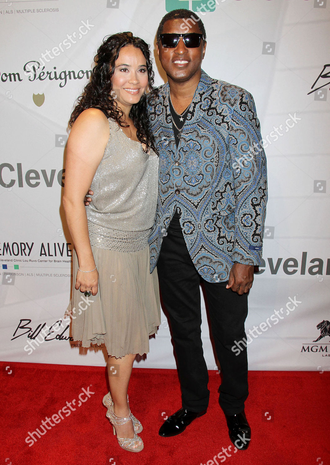 Kenneth Babyface Edmonds Girlfriend Nikki Pantenburg Editorial Stock ...