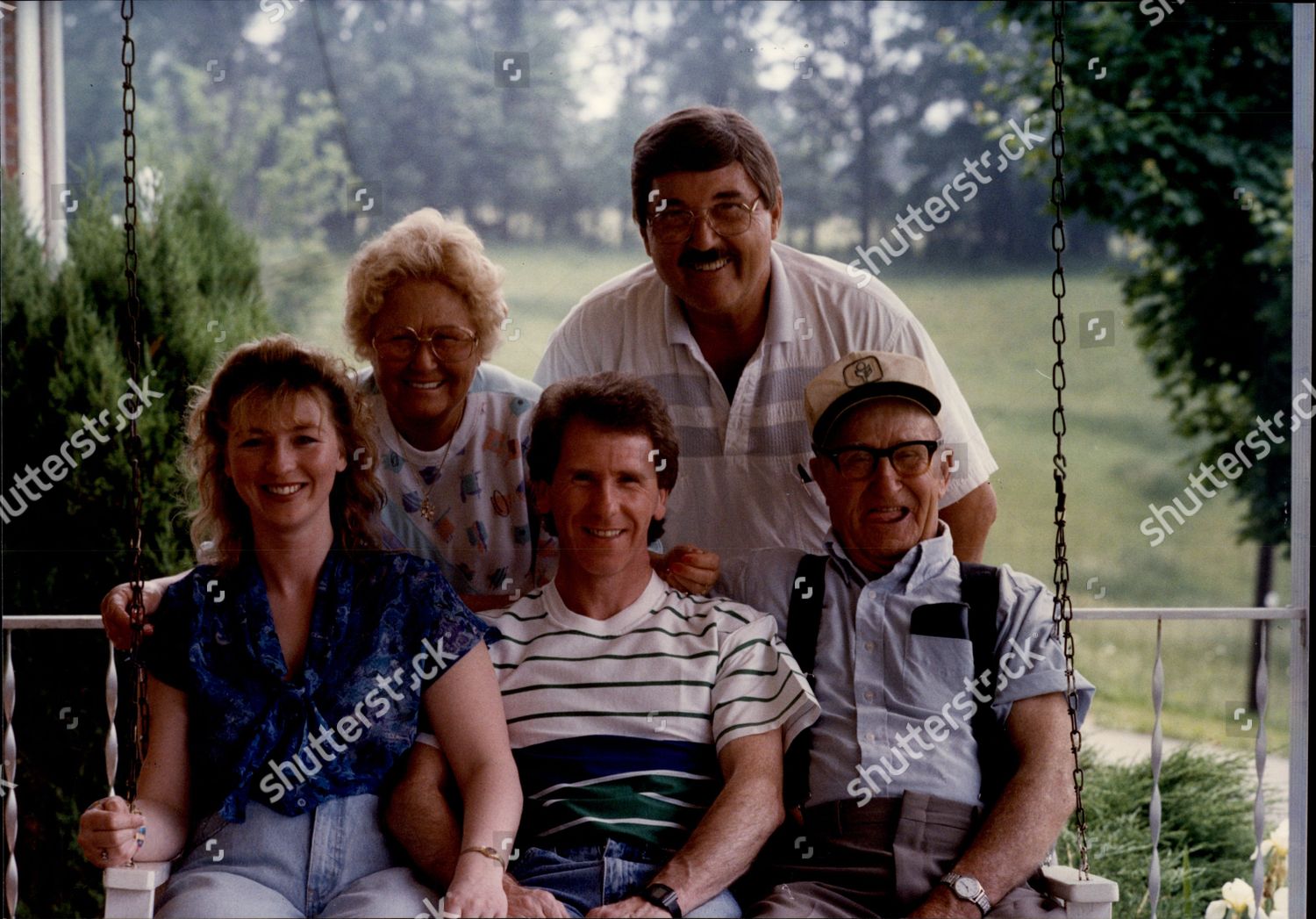 Harry Purdy His Father Harvey Meeting Editorial Stock Photo - Stock ...