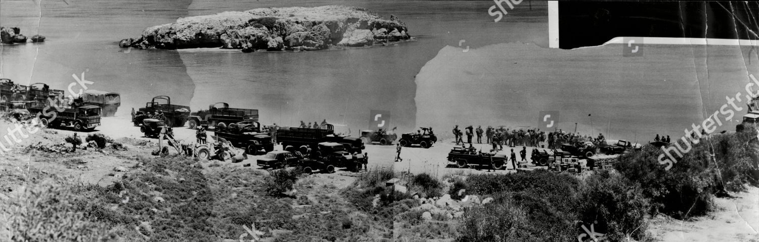 Cyprus Incident Turkish Invasion Turkish Forces Editorial Stock Photo ...