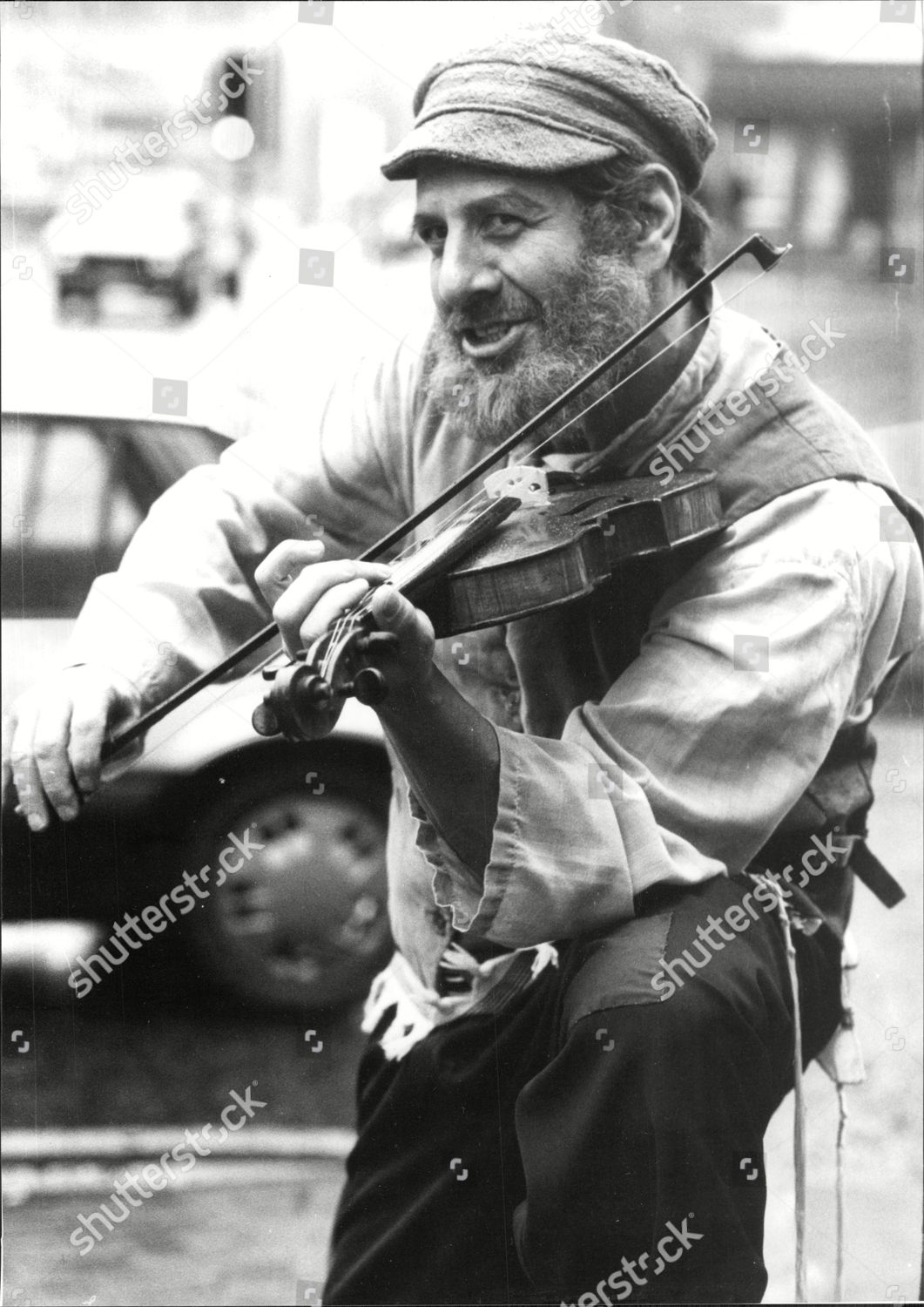 Actor Topol Fiddler On Roof Manchester Editorial Stock Photo - Stock ...