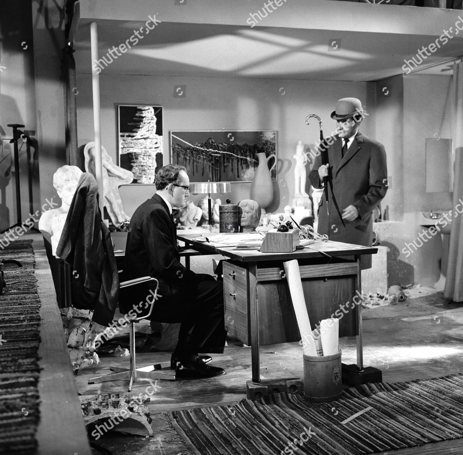 Brian Wilde Patrick Macnee Editorial Stock Photo - Stock Image ...