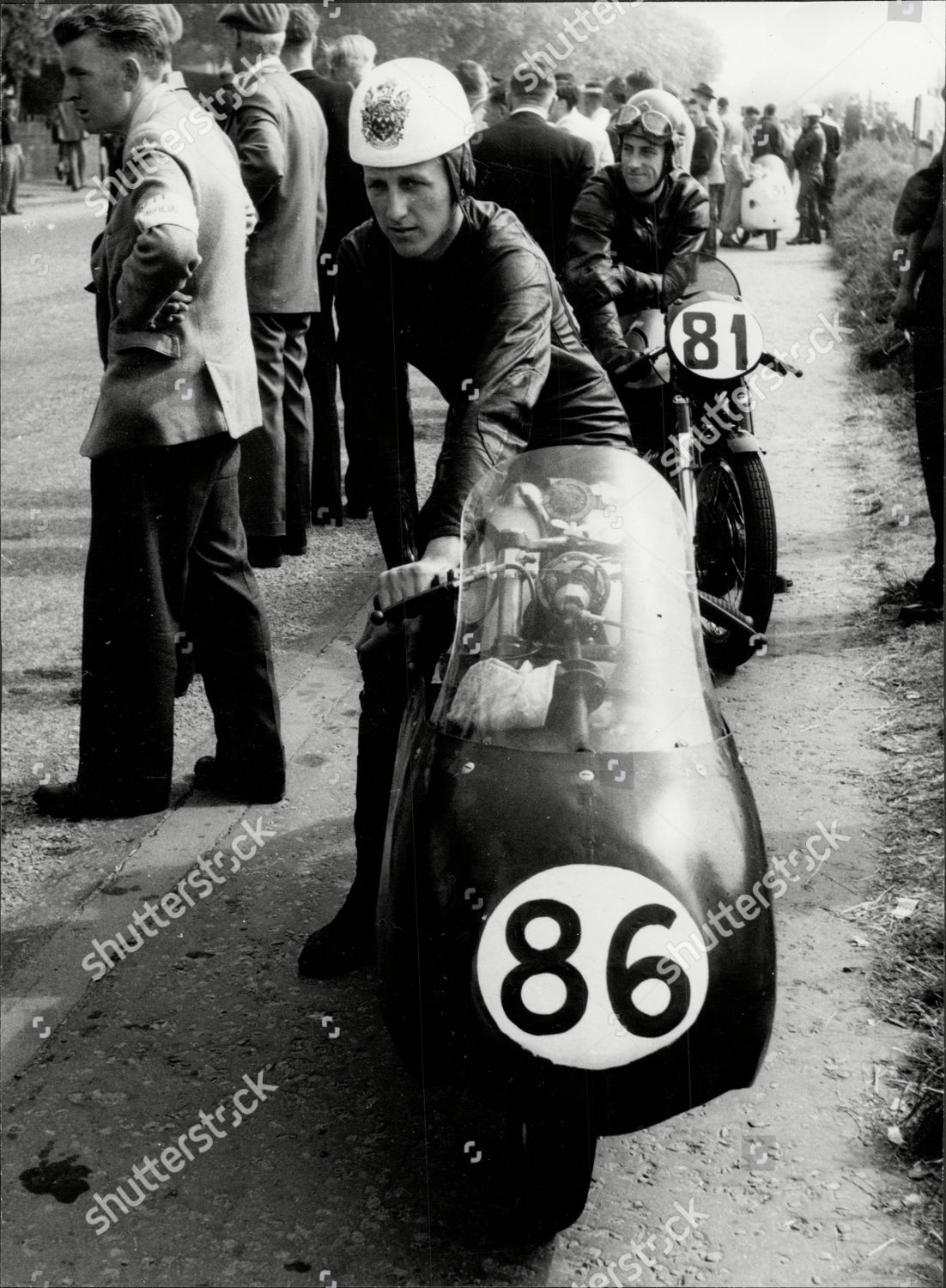 Tt Motorcycle Racer John Hartle On Editorial Stock Photo - Stock Image ...