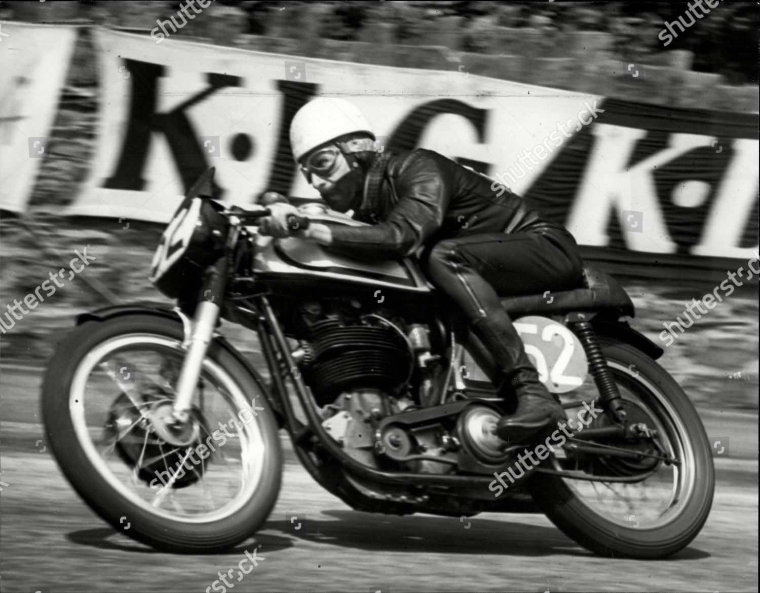 Tt Motorcycle Racer John Hartle Senior Editorial Stock Photo - Stock ...