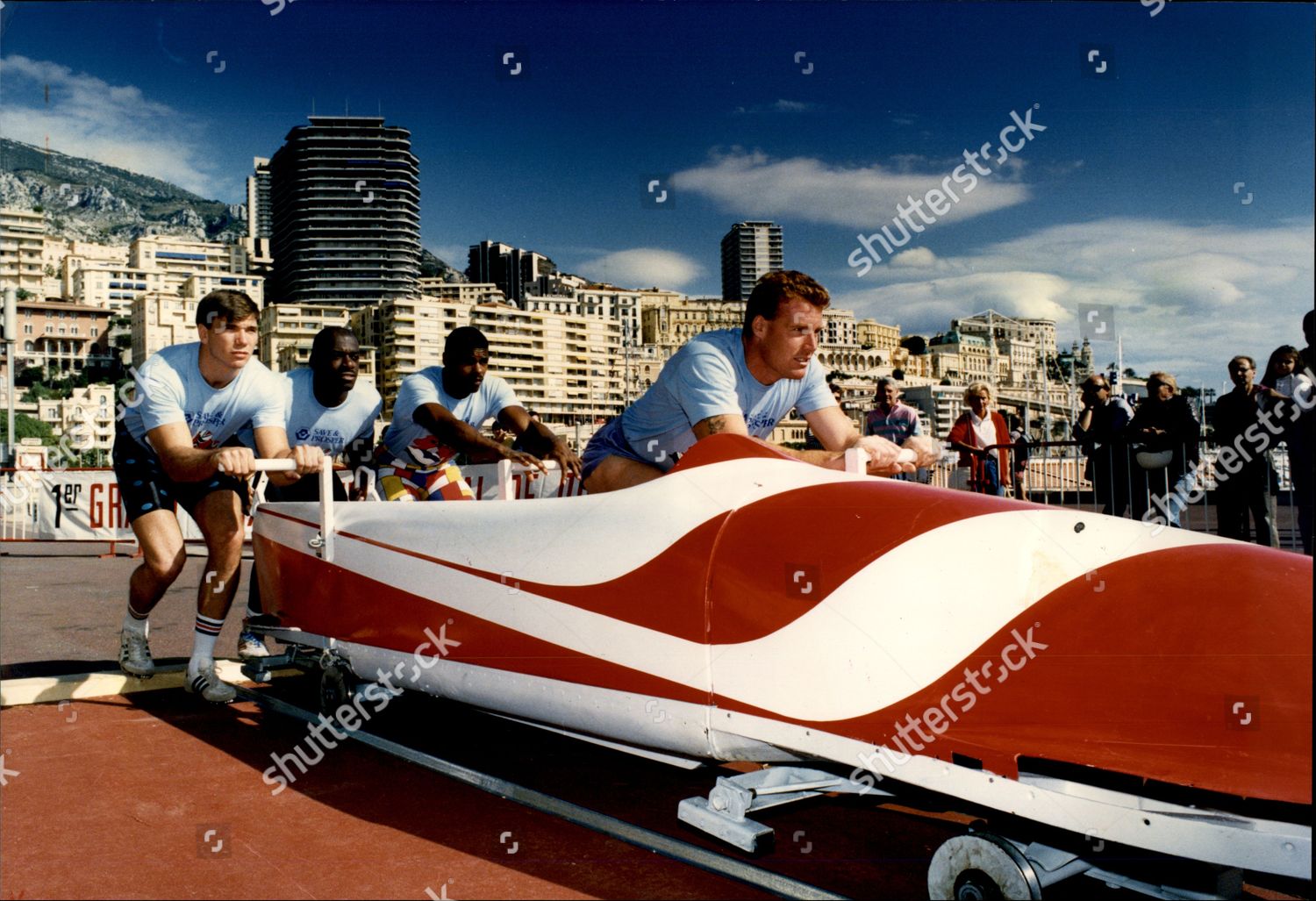 English Bobsledder Mark Tout Right Paul Editorial Stock Photo - Stock ...