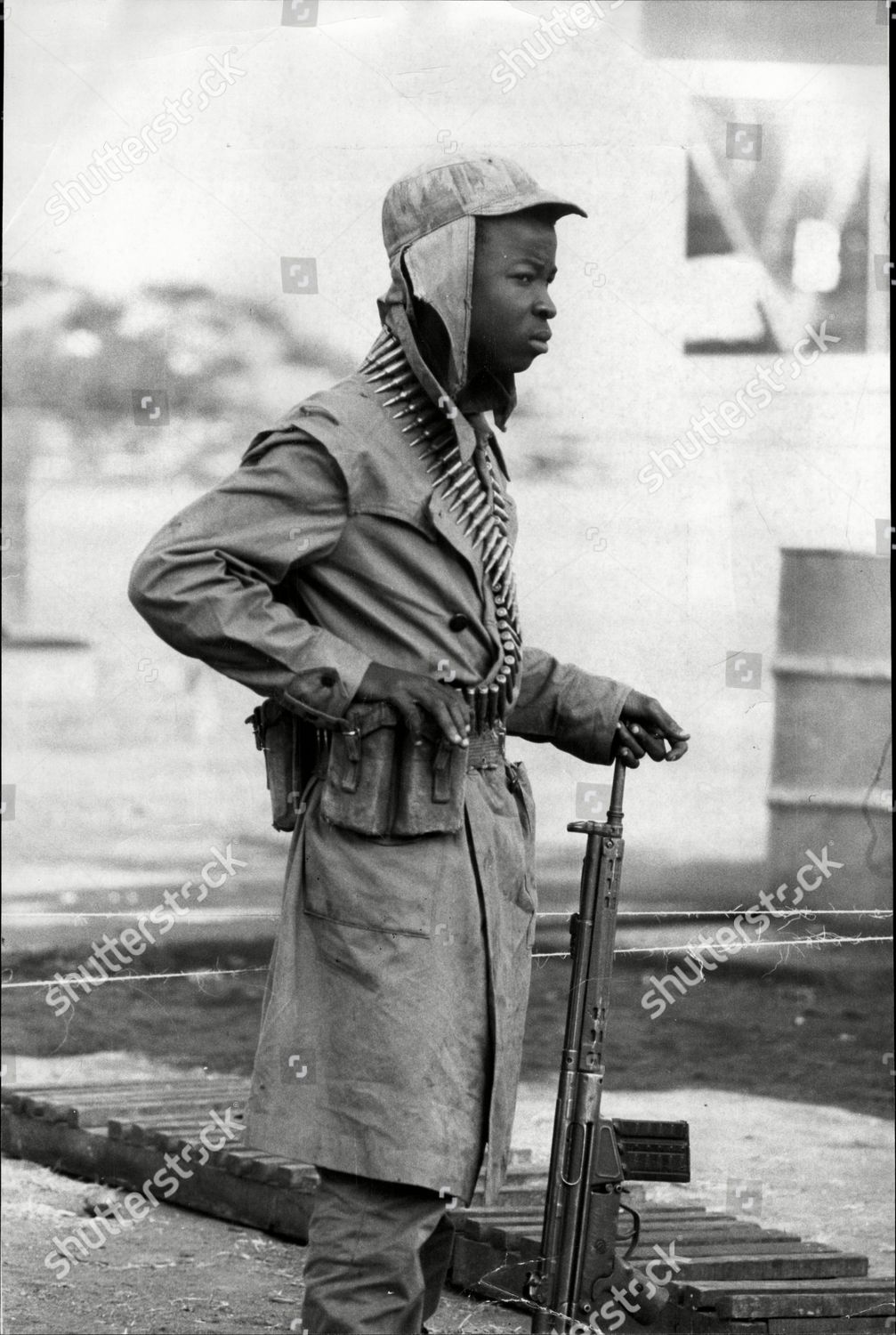 Angola Army Sentry Guard Luanda Peoples Editorial Stock Photo - Stock ...
