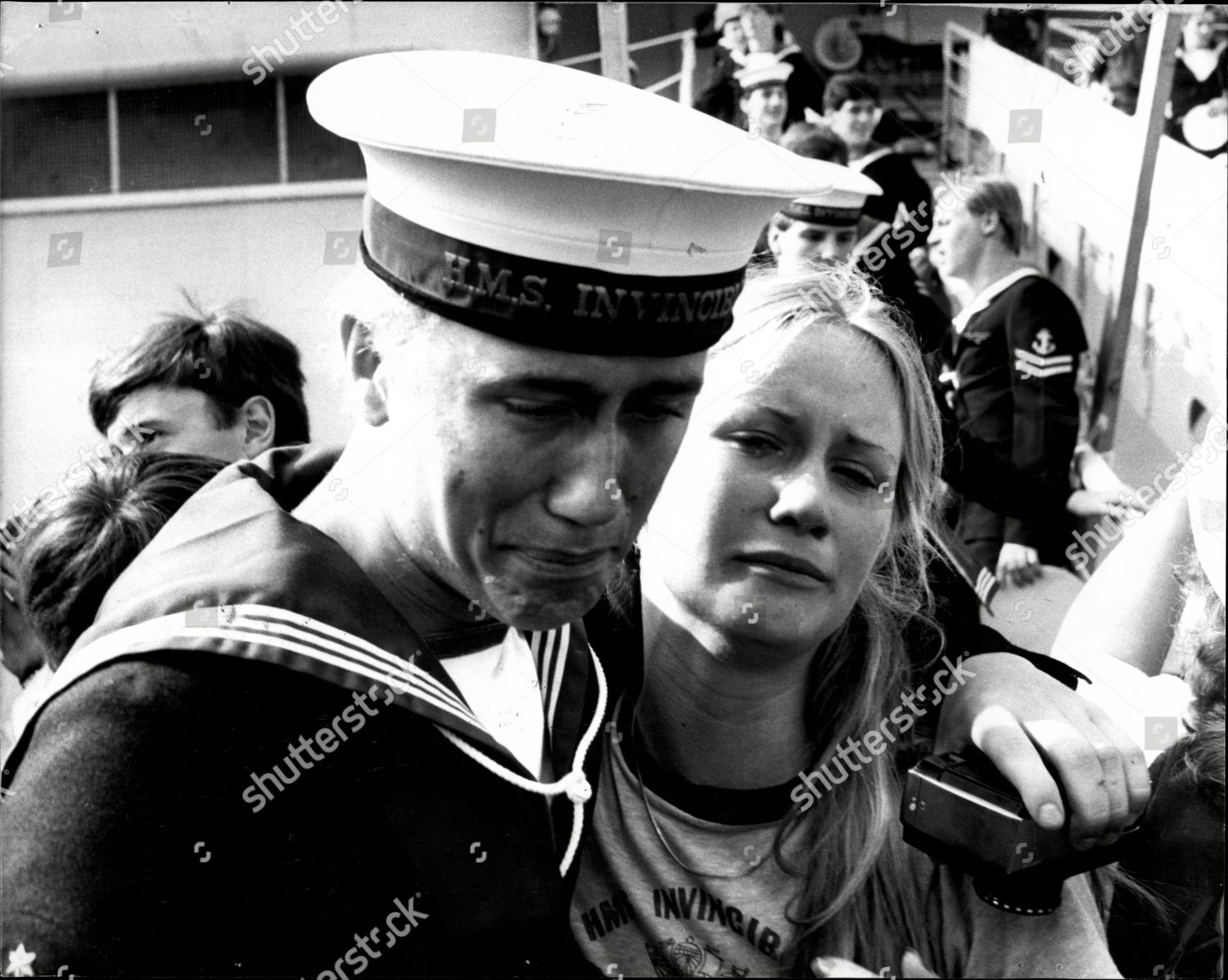 Falklands Island War British Forces Homecoming Editorial Stock Photo ...