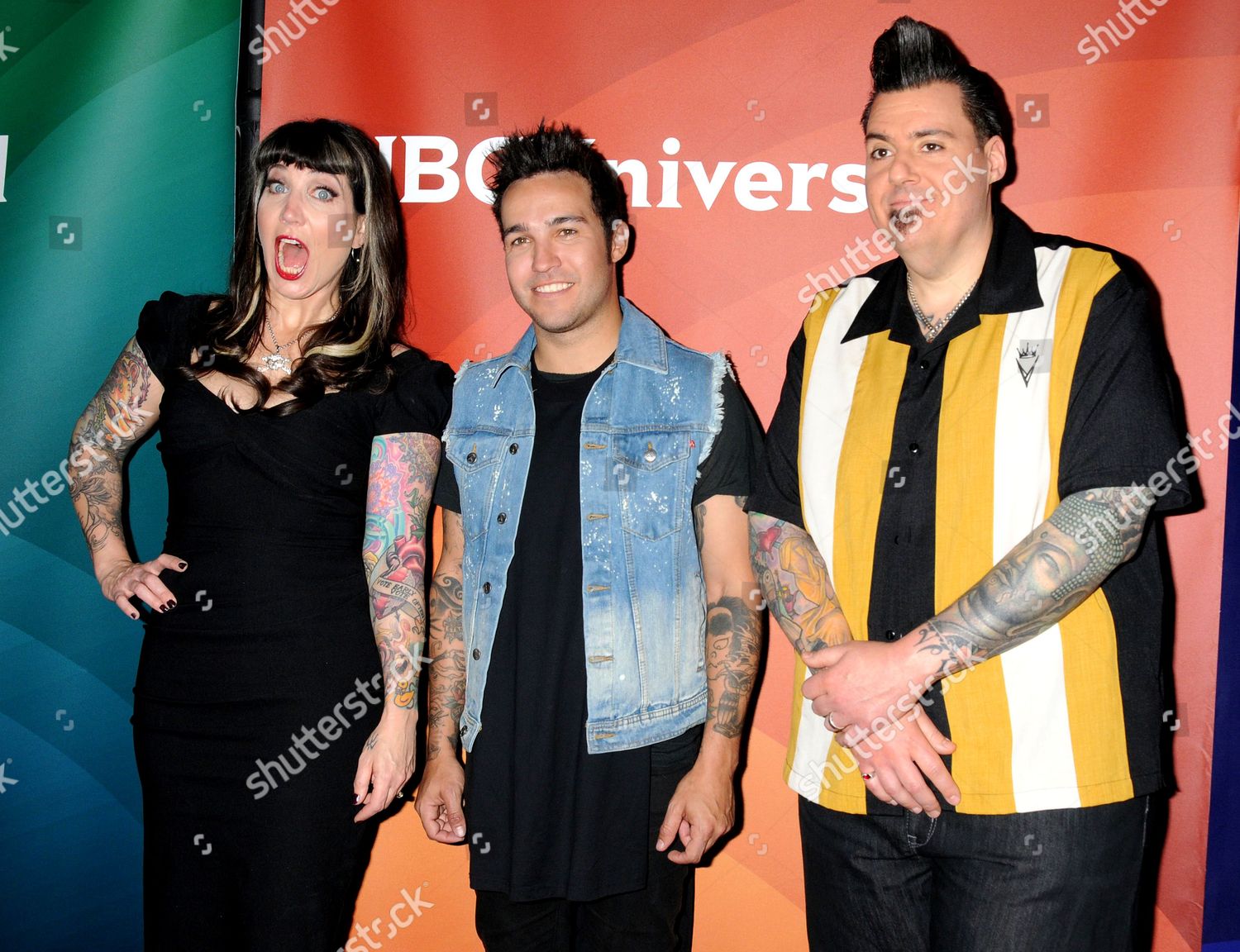Hannah Aitchison Pete Wentz Joe Capobianco Editorial Stock Photo ...