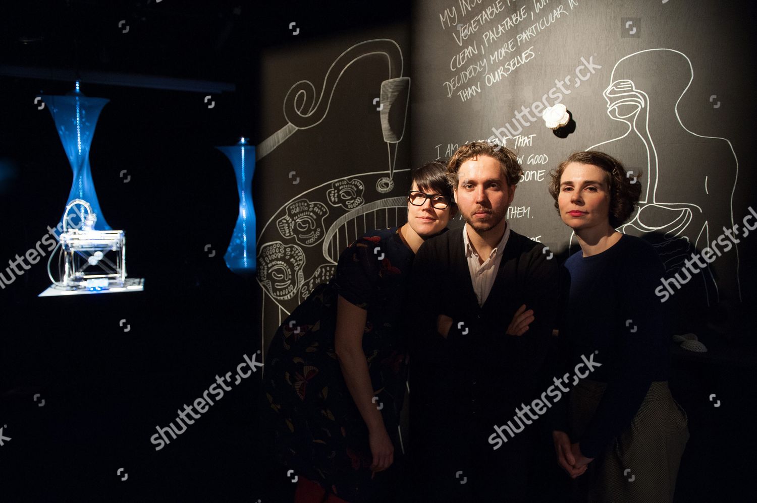 Installation Titled Insects Au Gratin Designed Editorial Stock Photo ...