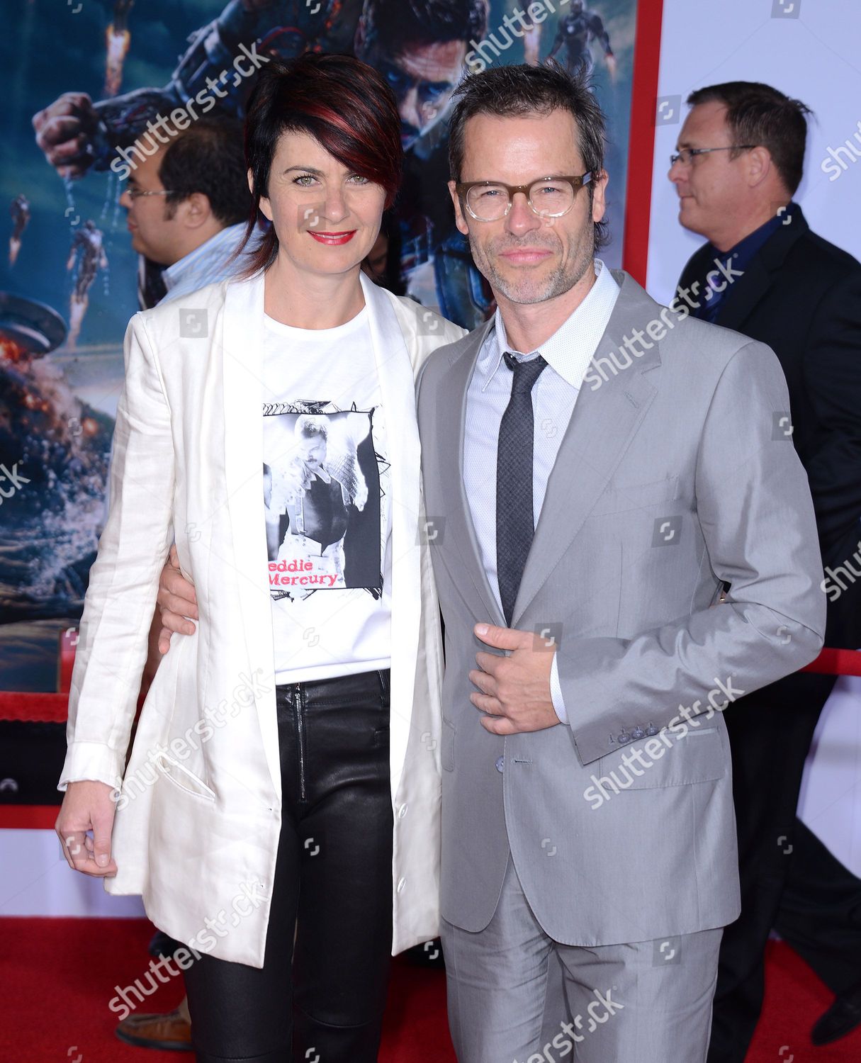 Guy Pearce Wife Kate Mestitz Editorial Stock Photo - Stock Image ...