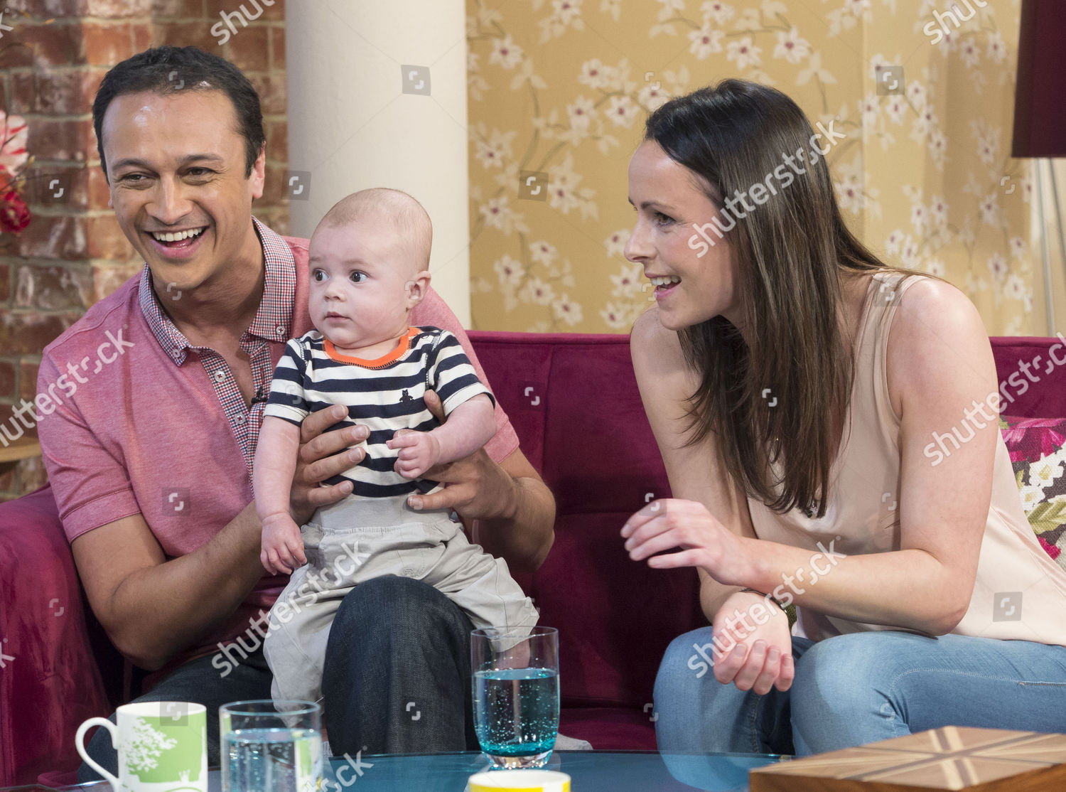 Chris Bisson His Son Harry Partner Editorial Stock Photo - Stock Image ...