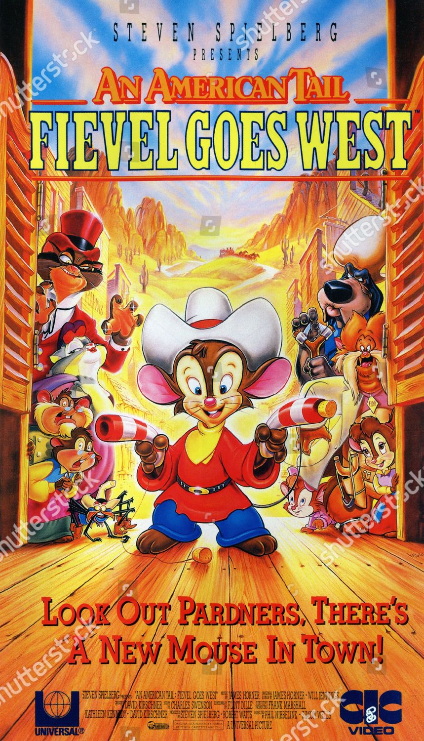 American Tail Fievel Goes West 1991 Editorial Stock Photo - Stock Image ...