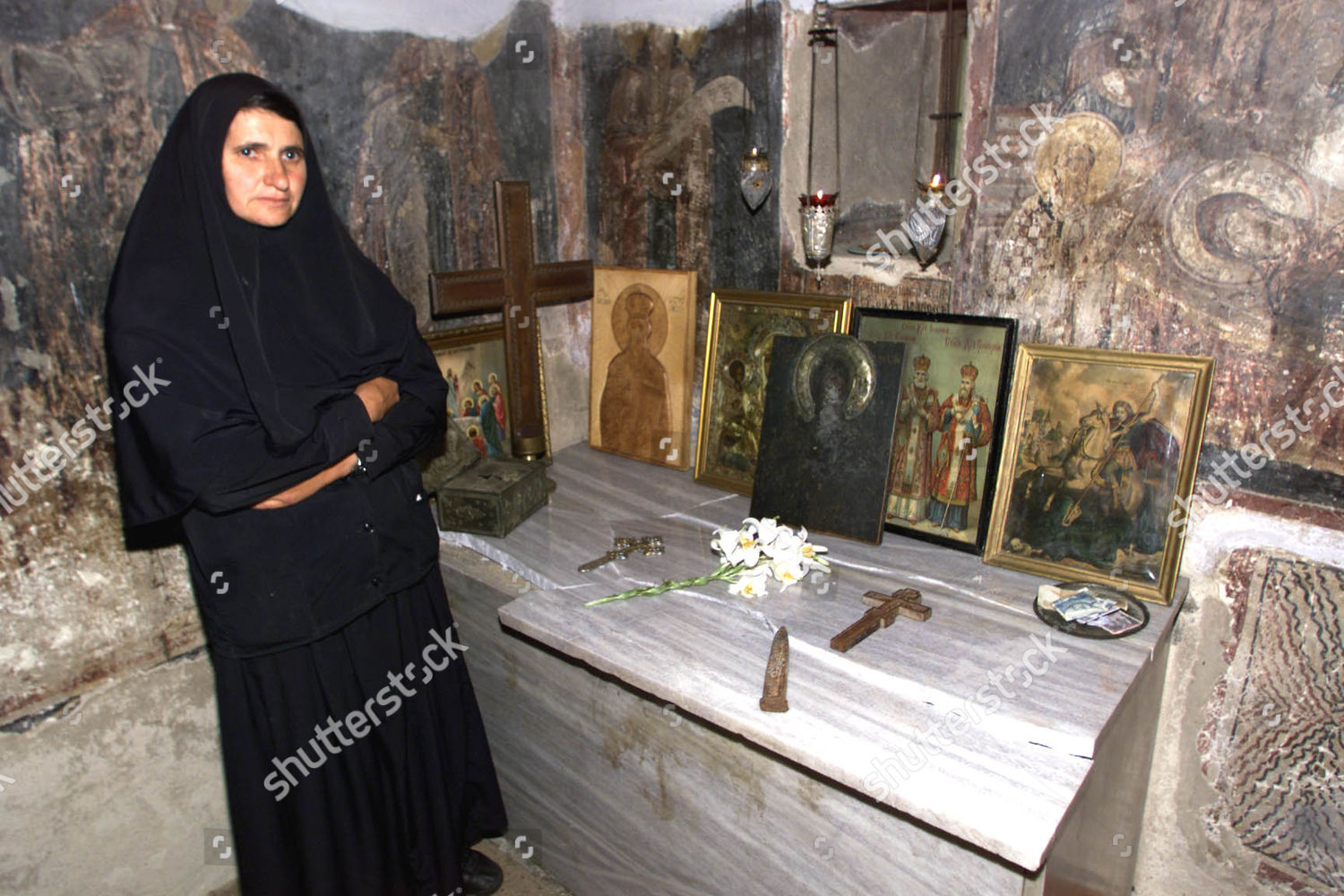Sister Anastasia Monastery Devic Kosovo Tomb Editorial Stock Photo ...