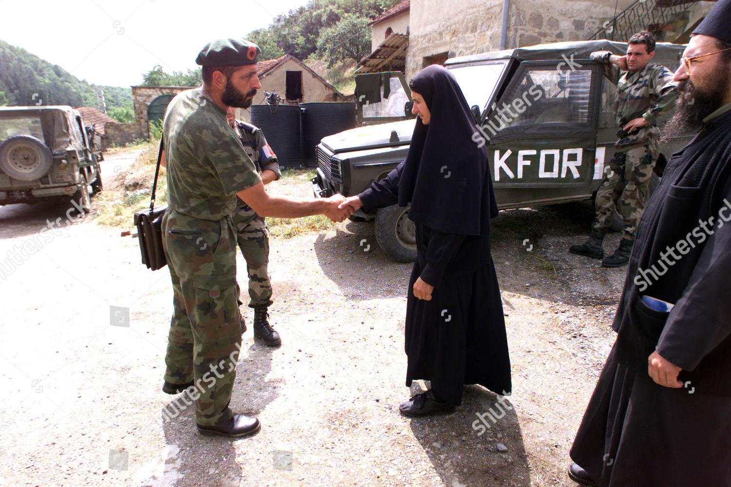 Sister Anastasia Monastery Devic Kosovo Shaking Editorial Stock Photo ...