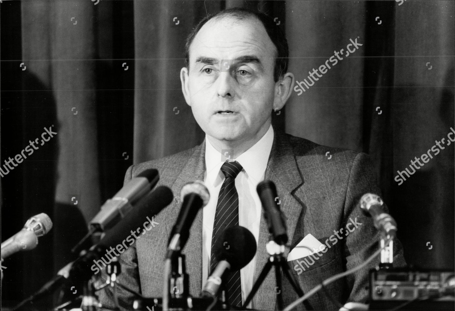 Detective Chief Superintendent Peter Topping Press Editorial Stock ...