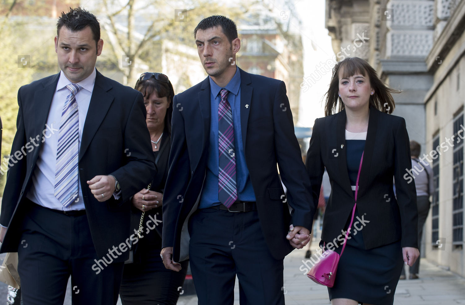 Steven Carter Centre Father Murdered 12yearold Editorial Stock Photo ...