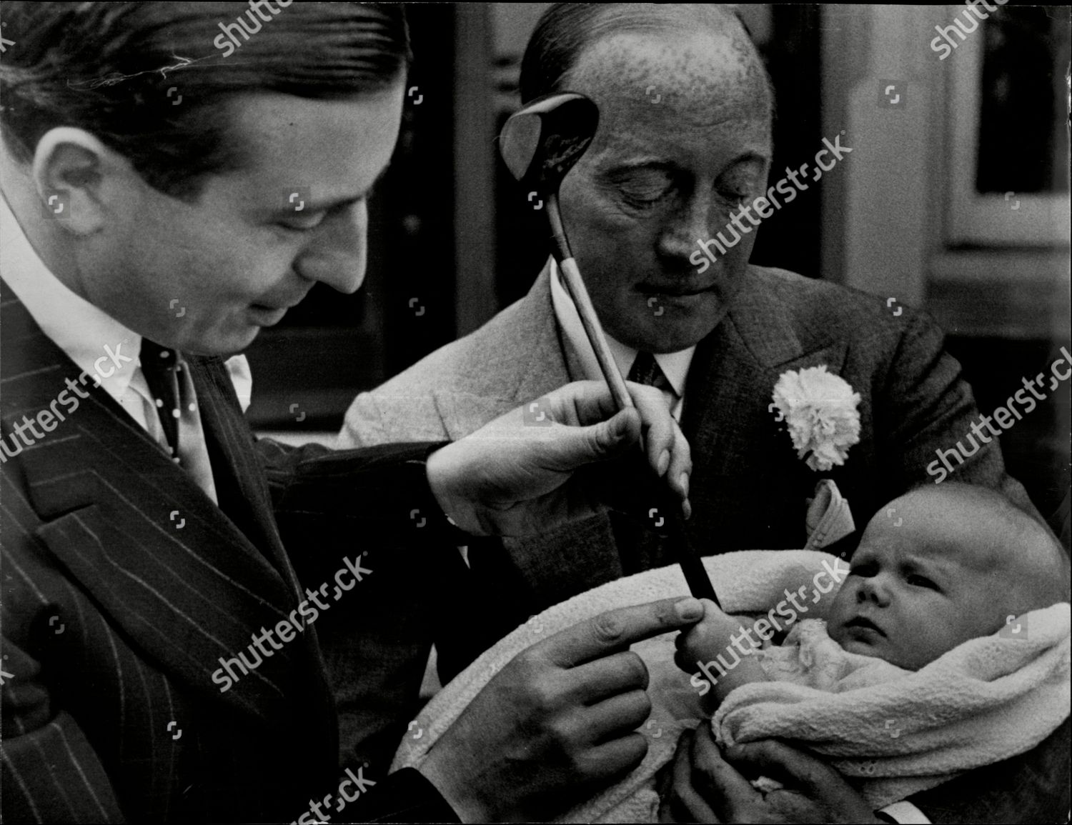 Cartoonist Tom Webster Right Son Gilbert Editorial Stock Photo - Stock ...