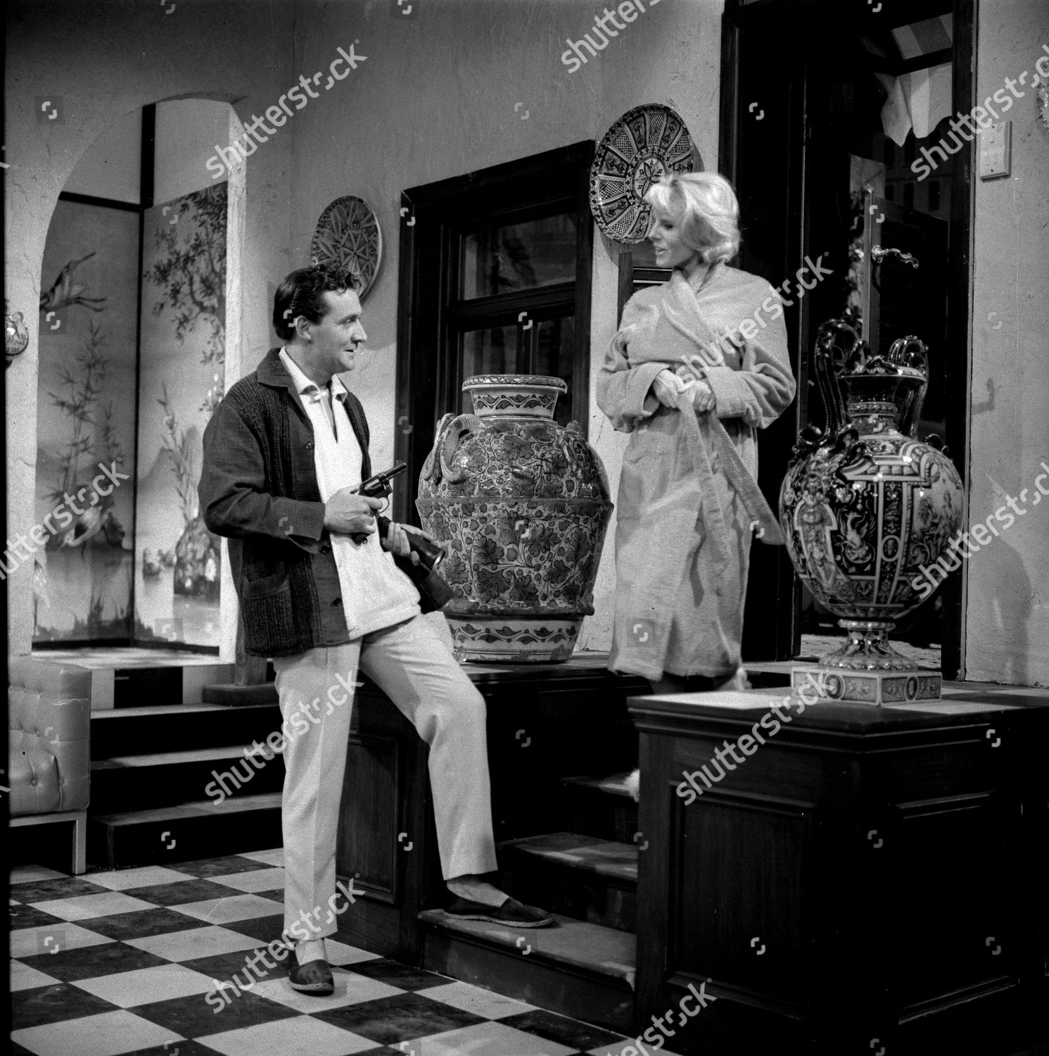 Patrick Macnee Patricia Denys Editorial Stock Photo - Stock Image ...