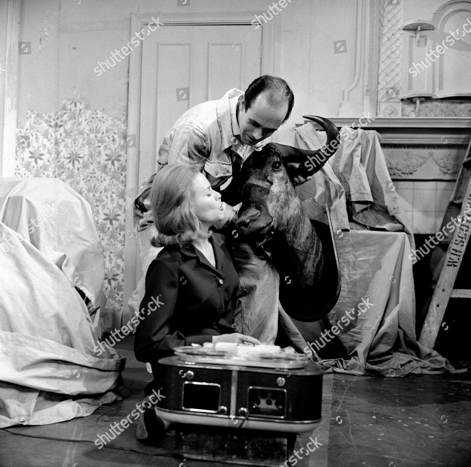 Honor Blackman Haydn Ward Editorial Stock Photo - Stock Image ...