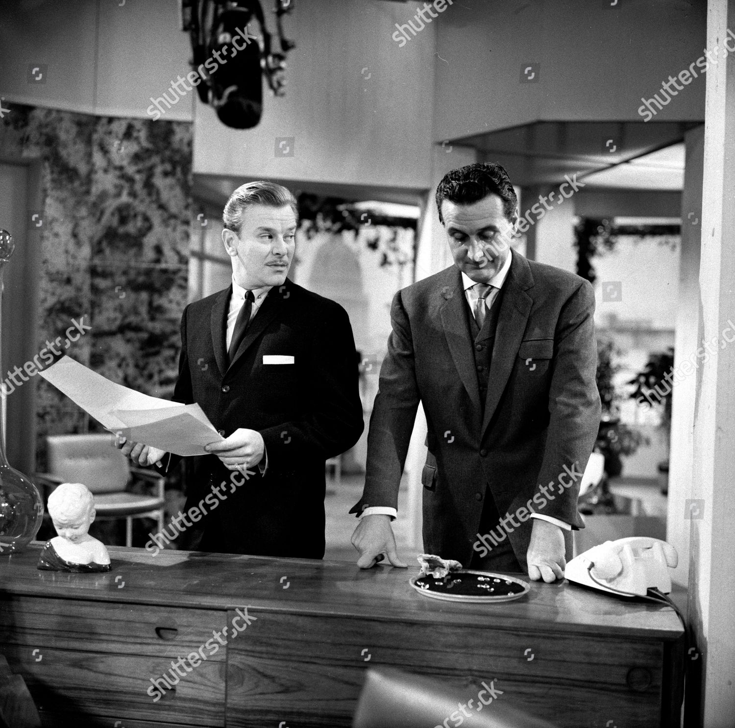 Frederick Jaeger Patrick Macnee Editorial Stock Photo - Stock Image ...