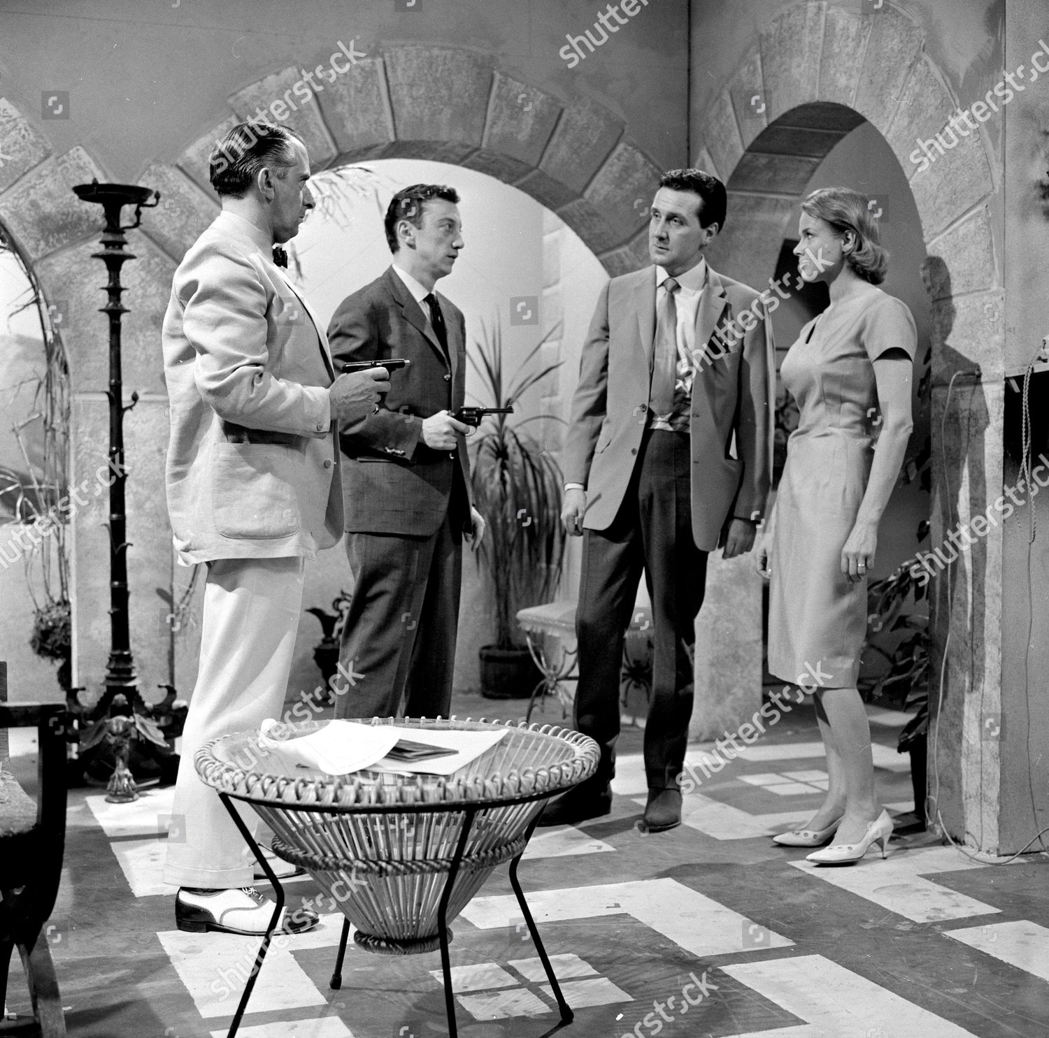 Richard Warner David Cargill Patrick Macnee Editorial Stock Photo ...