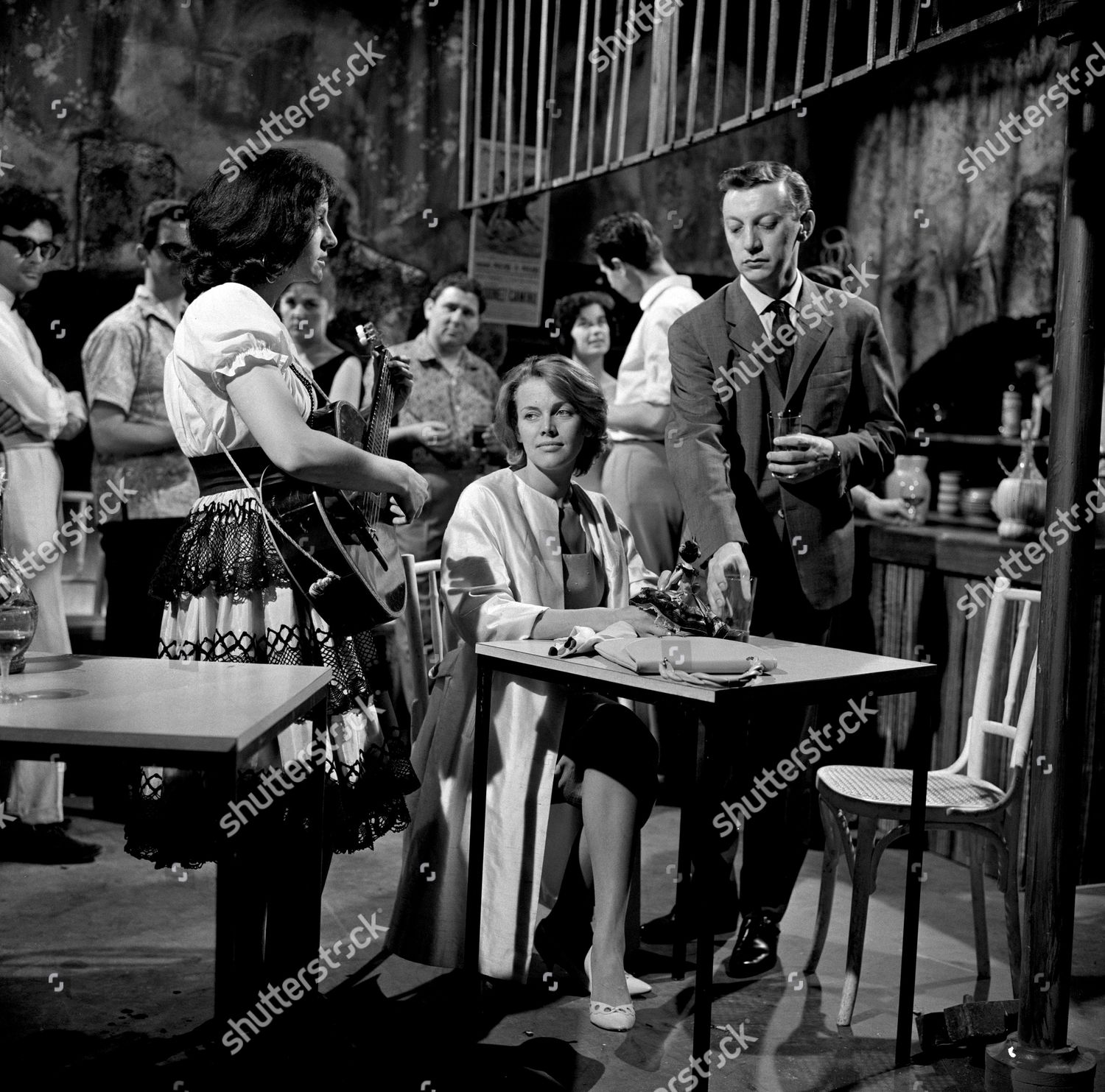 Maria Andipa Honor Blackman David Cargill Editorial Stock Photo - Stock ...