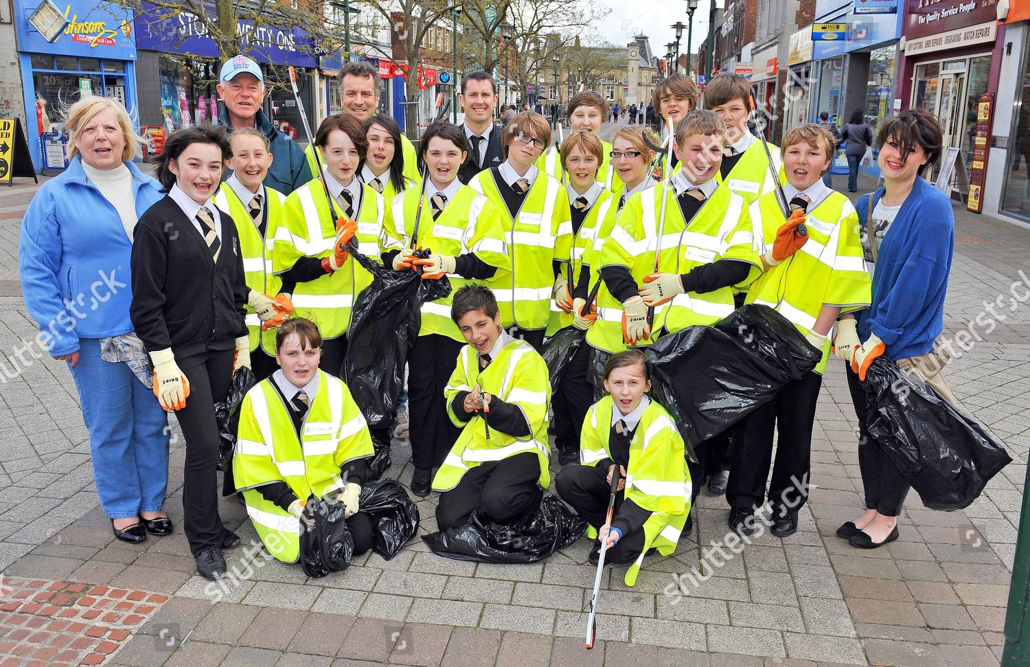 Litter Campaign Andrew Percy Mp Brigg Editorial Stock Photo - Stock ...
