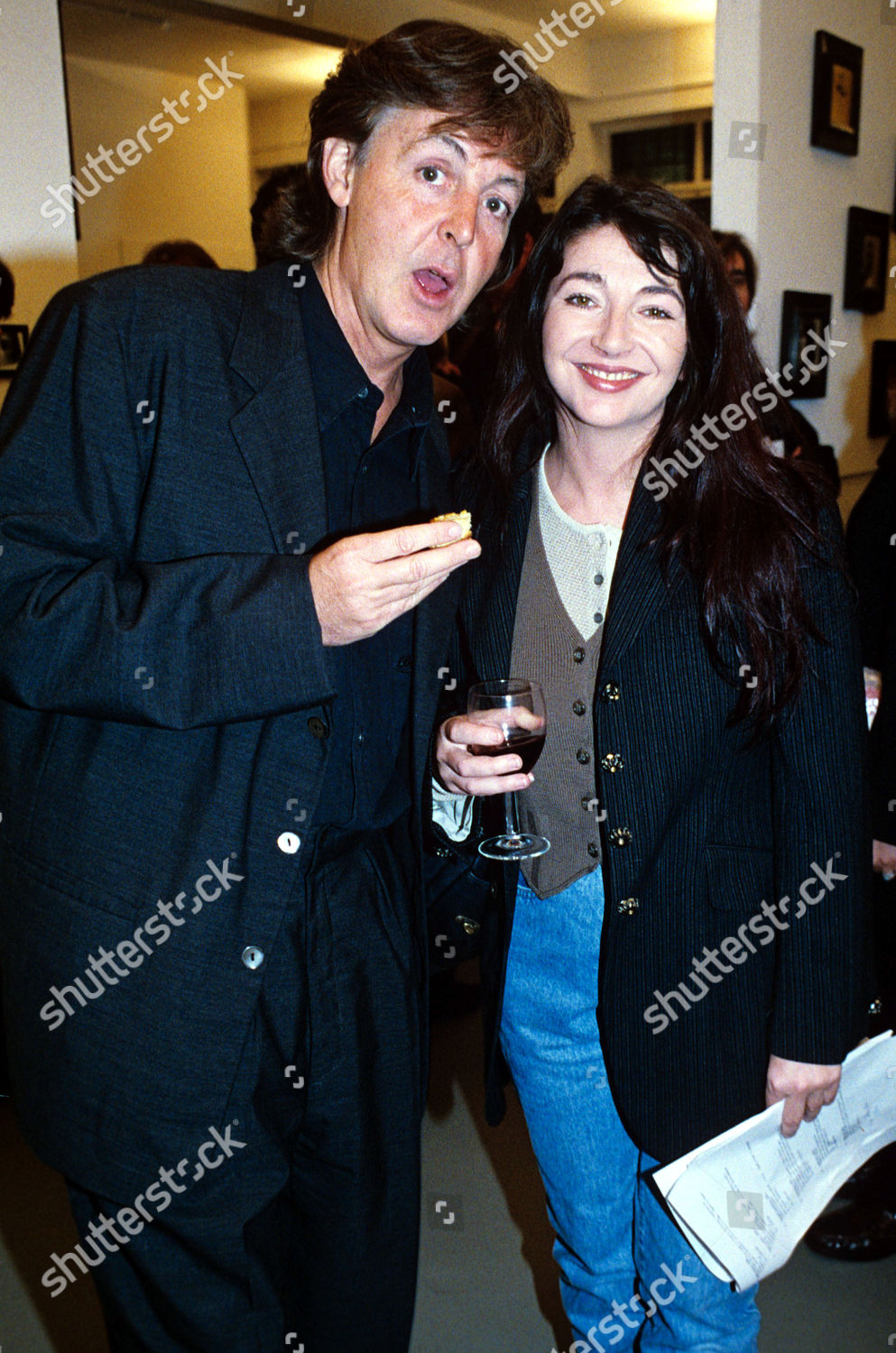 Paul Mccartney Kate Bush Editorial Stock Photo - Stock Image | Shutterstock