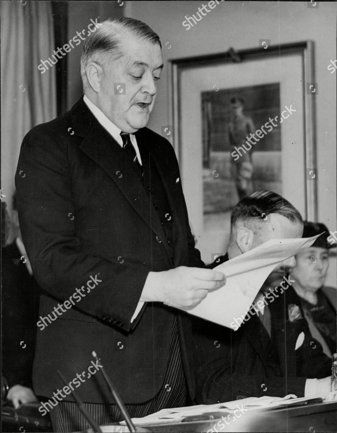 Sir Robert Gower Sir Robert Vaughan Editorial Stock Photo - Stock Image ...
