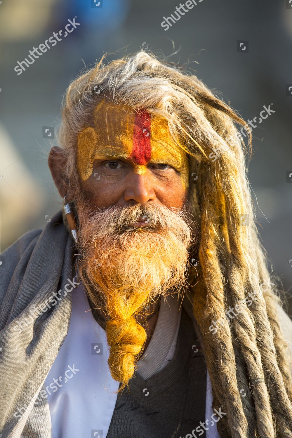 Sadhu Hindu Holy Man Kathmandu Nepal Editorial Stock Photo - Stock ...