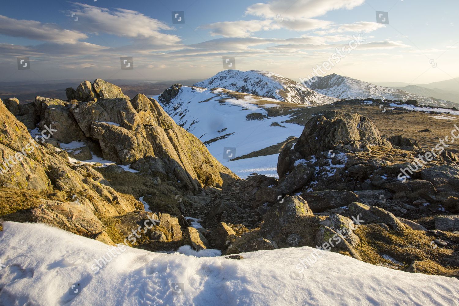 Lichen Covered Rocks On Swirl Howe Editorial Stock Photo - Stock Image ...