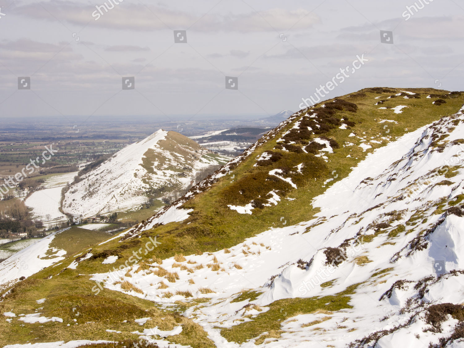 Earth Ramparts Ancient Hill Fort On Editorial Stock Photo - Stock Image ...
