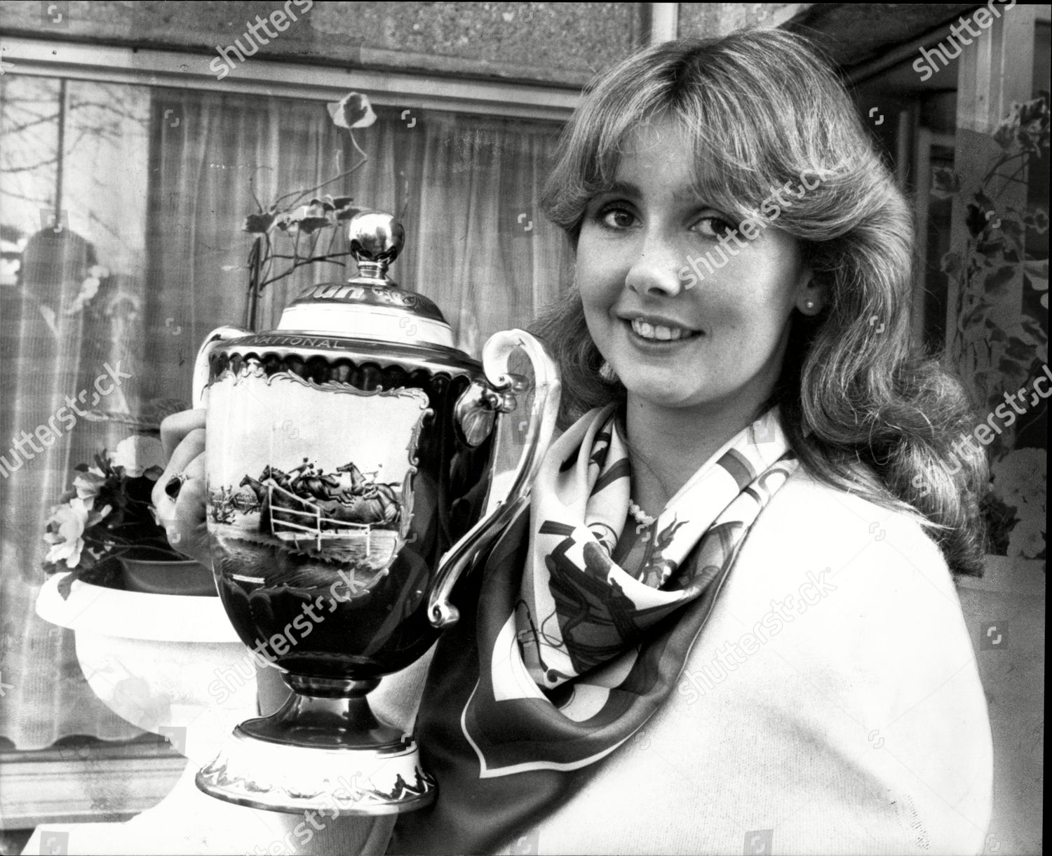Racehorse Trainer Former Jockey Geraldine Rees Editorial Stock Photo ...