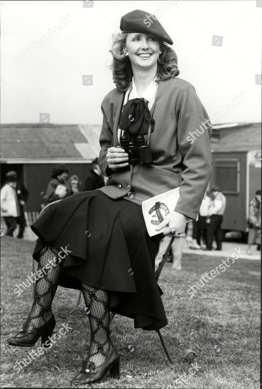 Racehorse Trainer Former Jockey Geraldine Rees Editorial Stock Photo ...