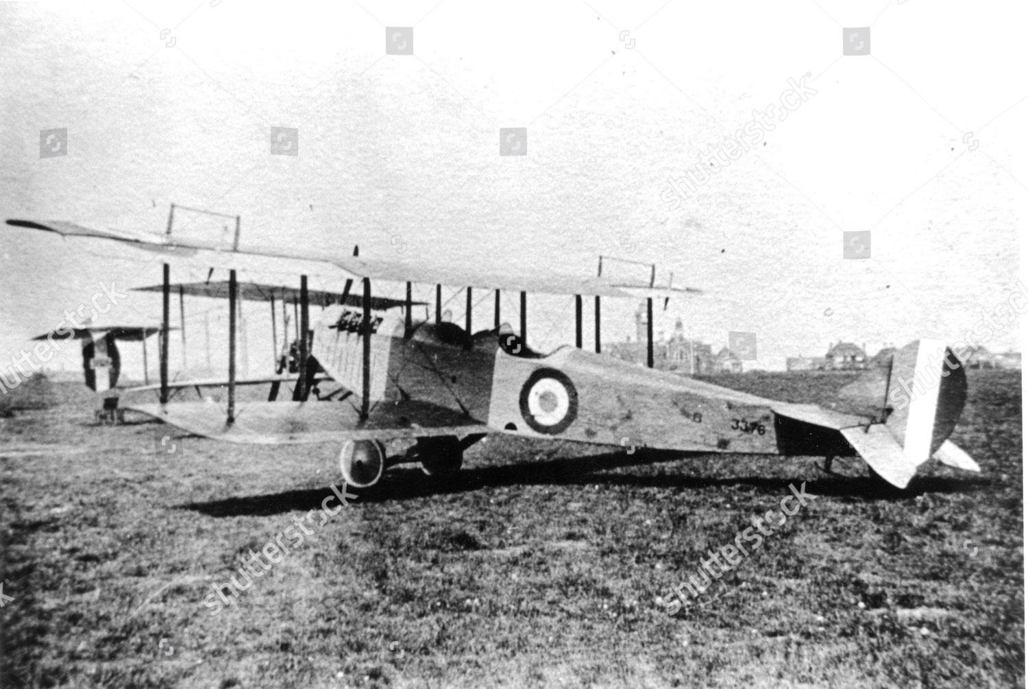 Curtiss Jn3 Jenny Become Americans Equivalent Editorial Stock Photo ...