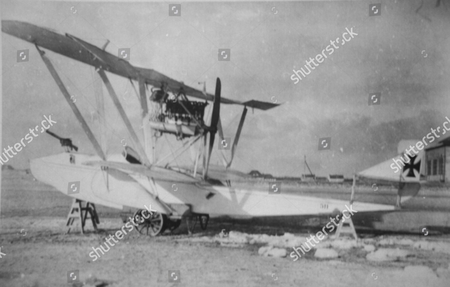 Hansabrandenburg Di Flying Boat Fighter Editorial Stock Photo - Stock ...