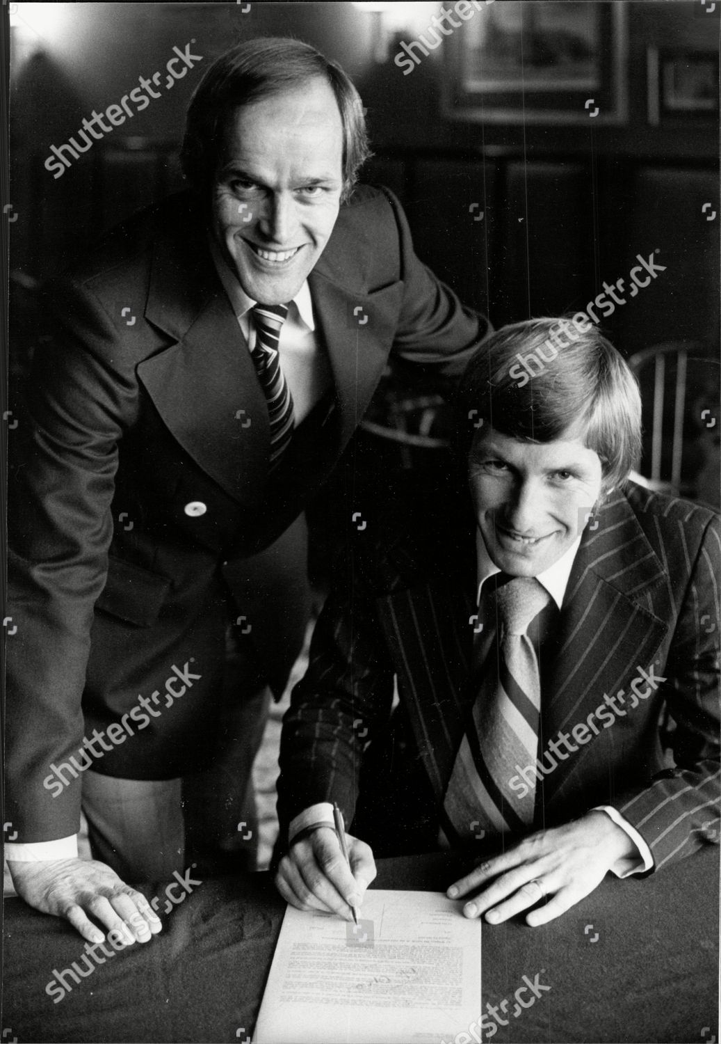 Footballer Colin Todd Signs Everton New Editorial Stock Photo - Stock ...