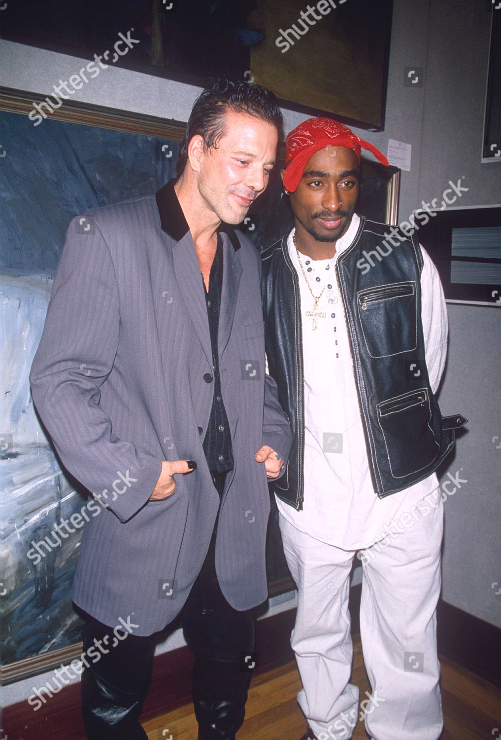 Mickey Rourke Tupac Shakur Editorial Stock Photo - Stock Image ...