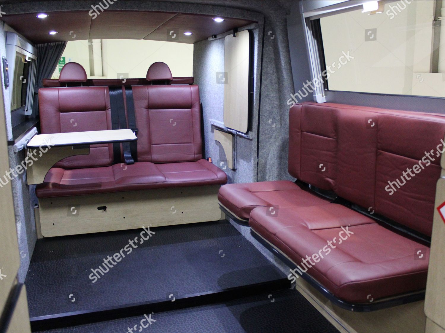 Volkswagen T5 Doubleback Camper Van Editorial Stock Photo - Stock Image ...