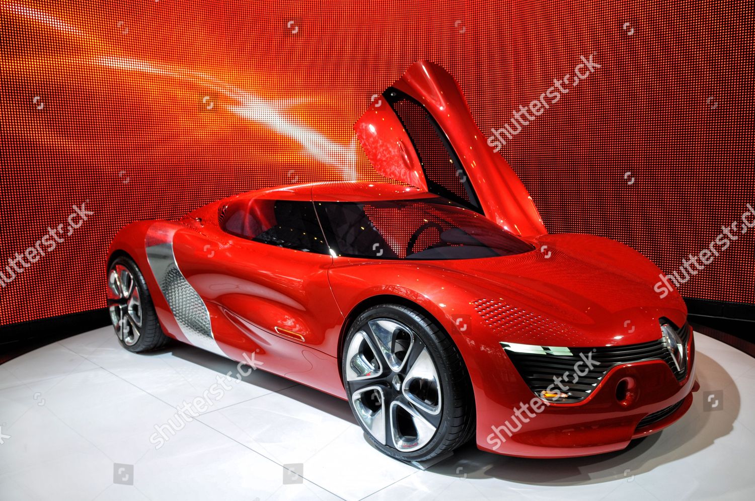 Renault Dezir Electric Concept Car Editorial Stock Photo - Stock Image ...