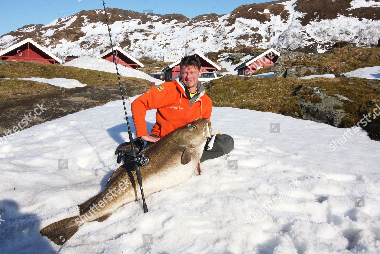 Michael Eisele Record Breaking Fish Editorial Stock Photo - Stock Image ...