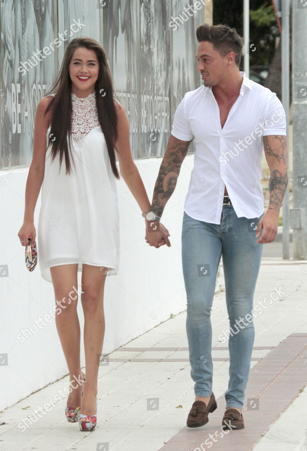 Mario Falcone His New Girlfriend Editorial Stock Photo - Stock Image ...